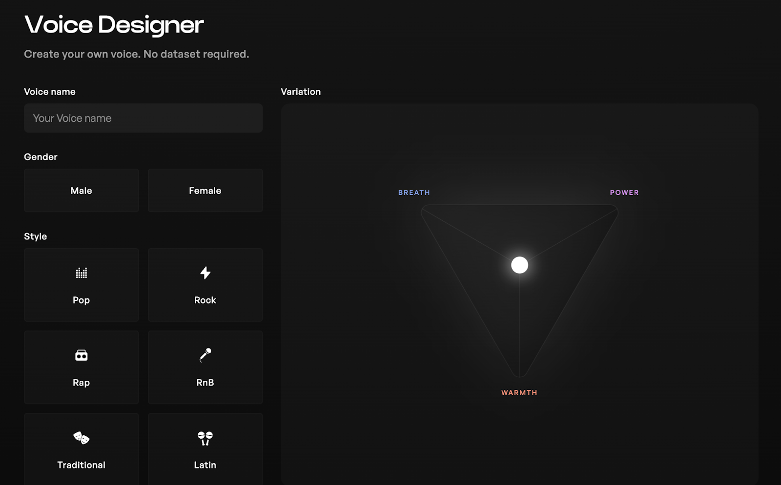 How do I use the Voice Designer? – Kits AI
