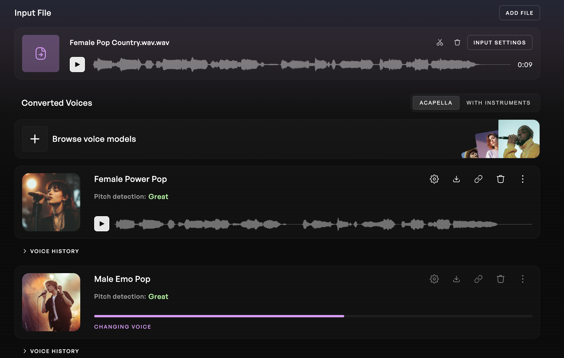 Voice Changer (Kits Studio) – Kits AI